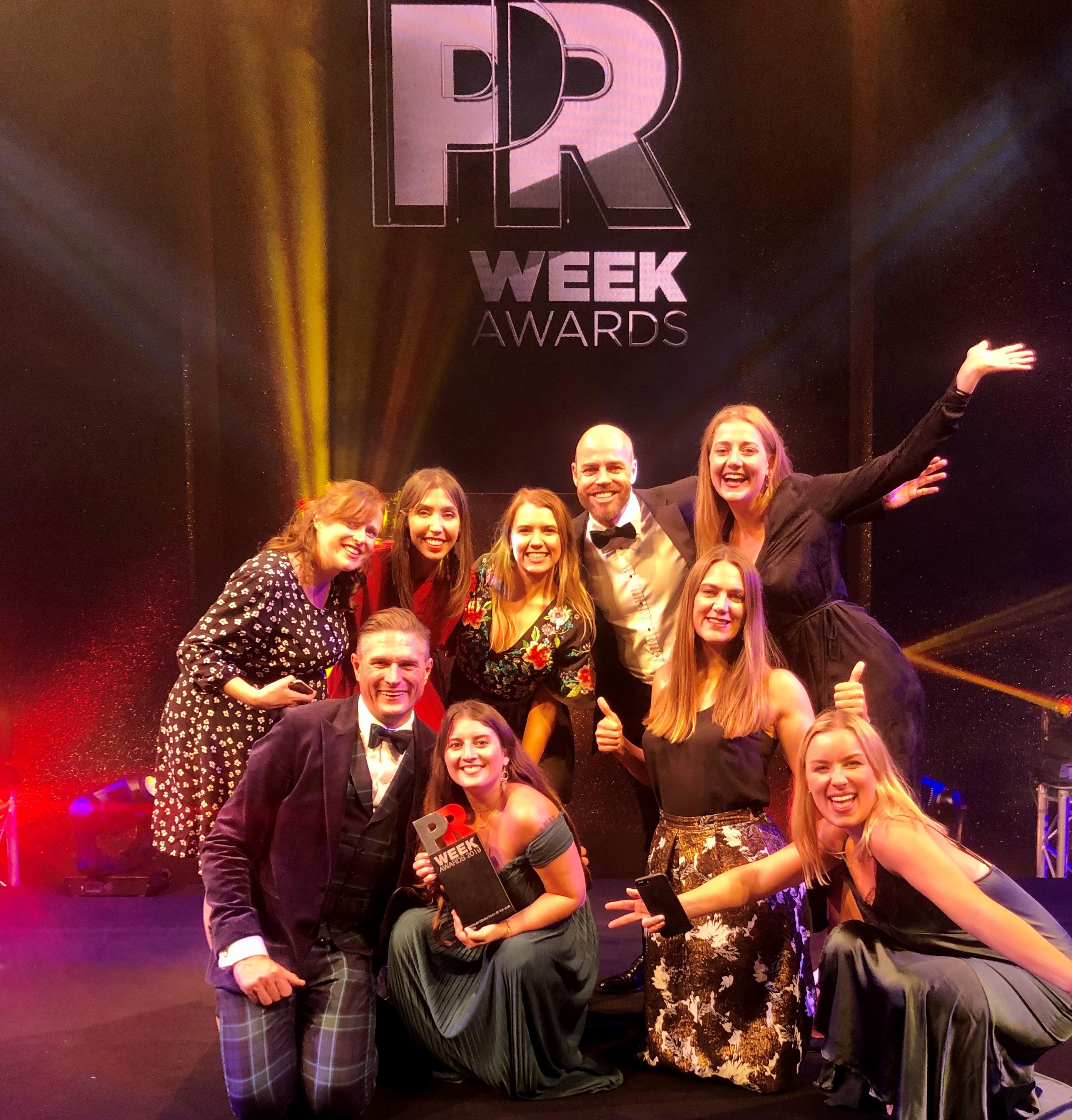 90TEN named Specialist Consultancy of the Year at 2019 PRWeek UK Awards ...